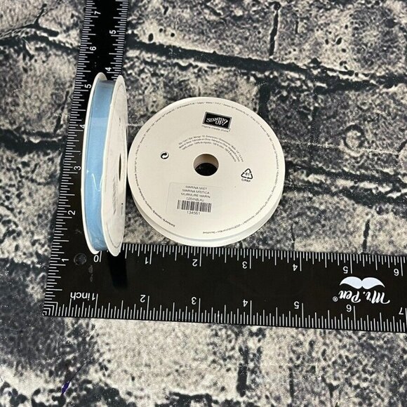 Stampin' Up! | Office | Stampin Up Marina Mist Cotton Ribbon 4 Wide 1 ...